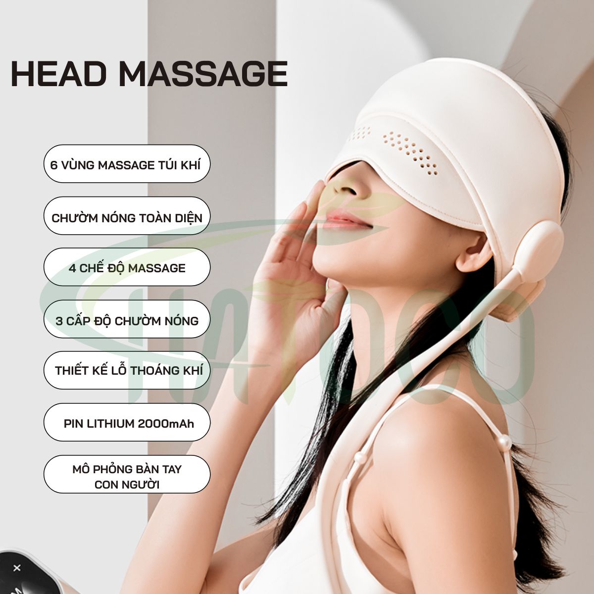 Máy Massage Đầu & Mắt Hatoco HTC-04